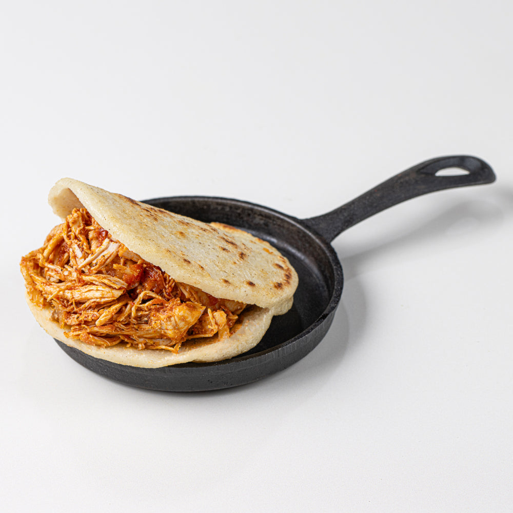 Pollo Mechado Arepa – Arepa Zone