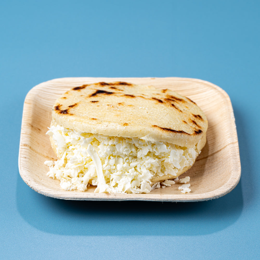 Arepa Colombiana Arepa Of Ground Corn Traditional Colombian Food