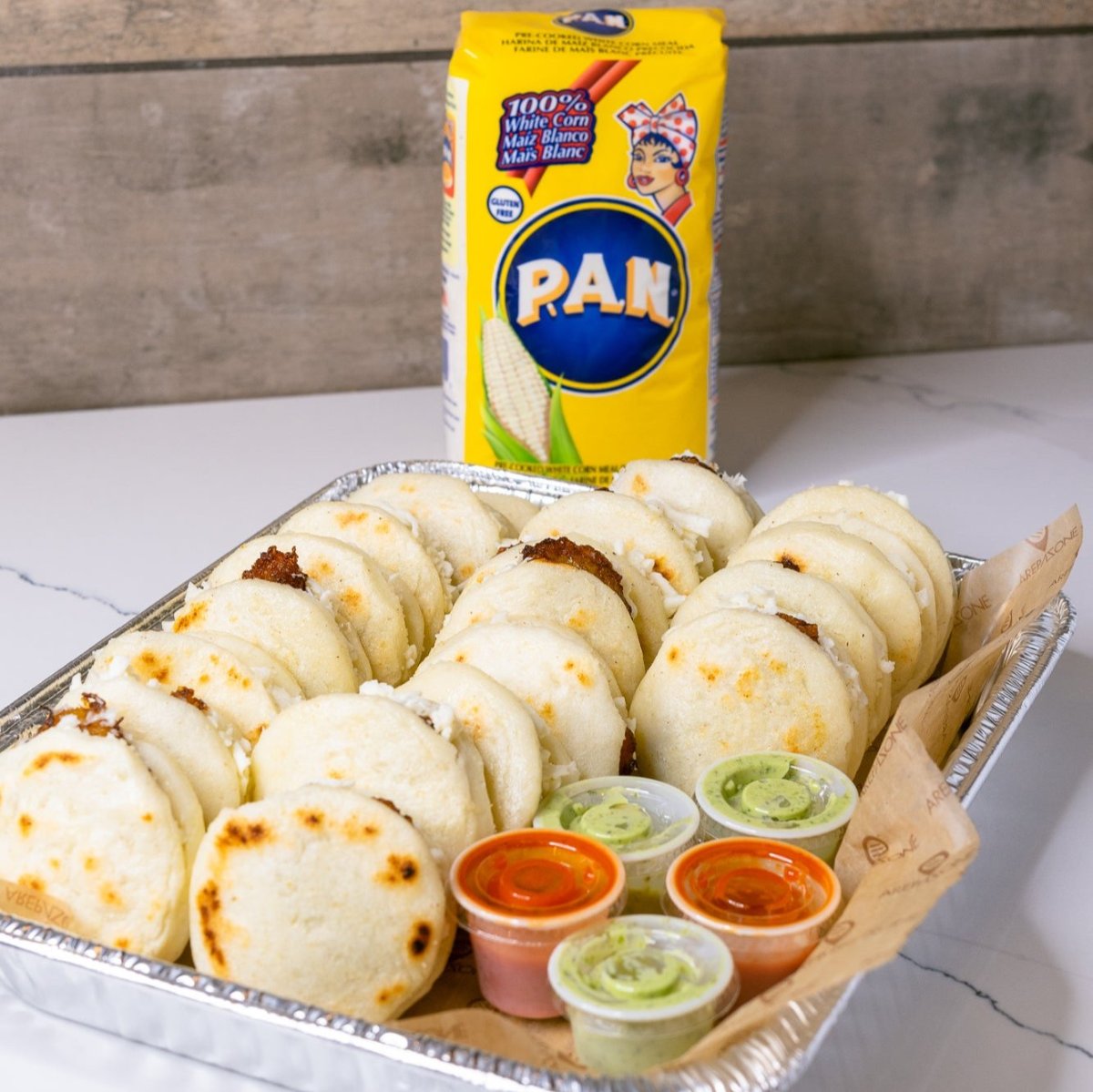 Plátano & Queso Mini Arepa – Arepa Zone