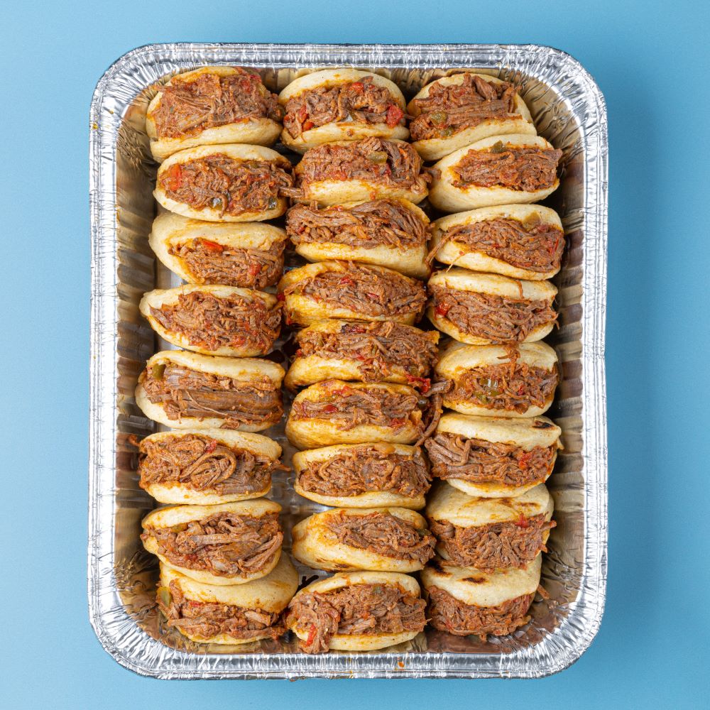 Carne Mechada Mini Arepa – Arepa Zone