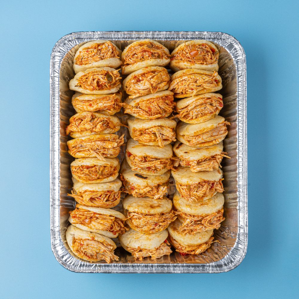 Pollo Mechado Mini Arepa – Arepa Zone